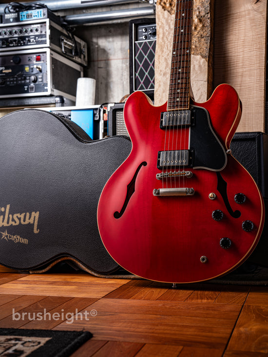 Gibson Custom Shop ES-335 Plain Dot Cherry 1968 MOD 2010’s – brusheight